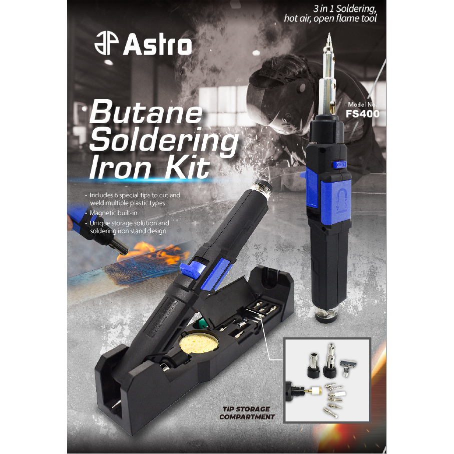 NEW #FS400 - Butane Soldering Iron Kit - Fisher Tool Company, Inc ...