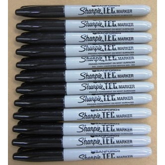 Sharpie 黑色13401 T.E.C.萬用筆(工業用) - 力行書局有限公司