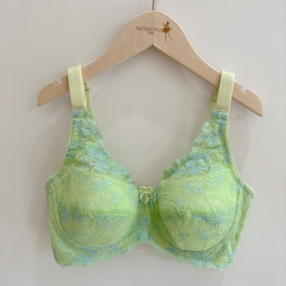 No.9581 隱形托高薄墊自然胸型內衣 - 茉娜精緻手工內衣