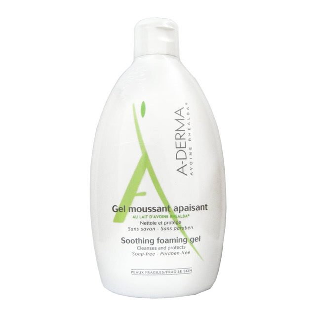 【A-DERMA艾芙美】燕麥潔膚泡沫凝膠 500ml - 健業藥妝館｜美麗健康專門店